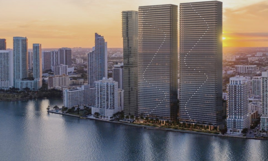 Sales launched at 62-story Aria Reserve on Biscayne Bay - South Florida ...
